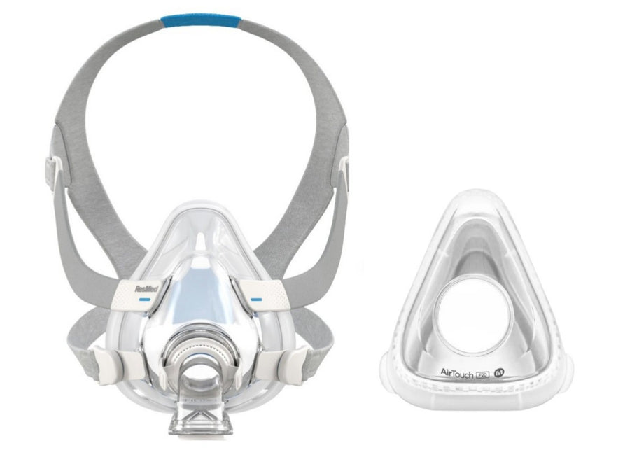 ResMed AirFit F20 Full Face Mask with additional AirTouch F20 cushion ...