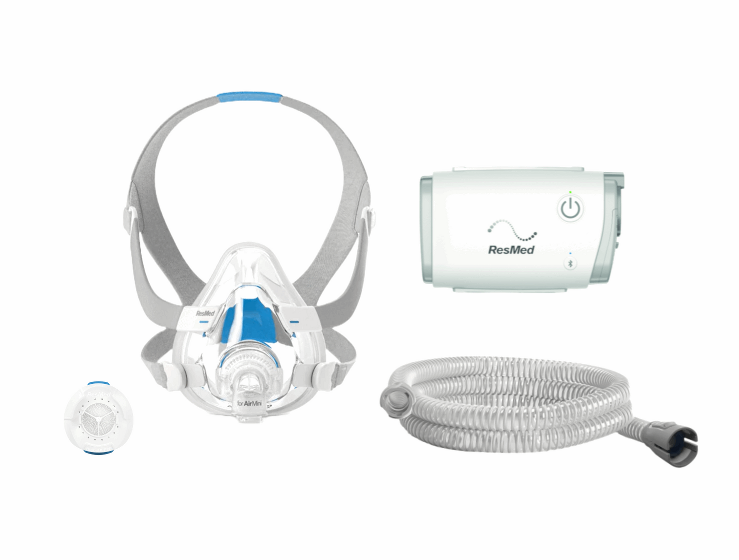 ResMed AirMini™ Travel CPAP with F20 Mask & Setup Pack – Air Voel