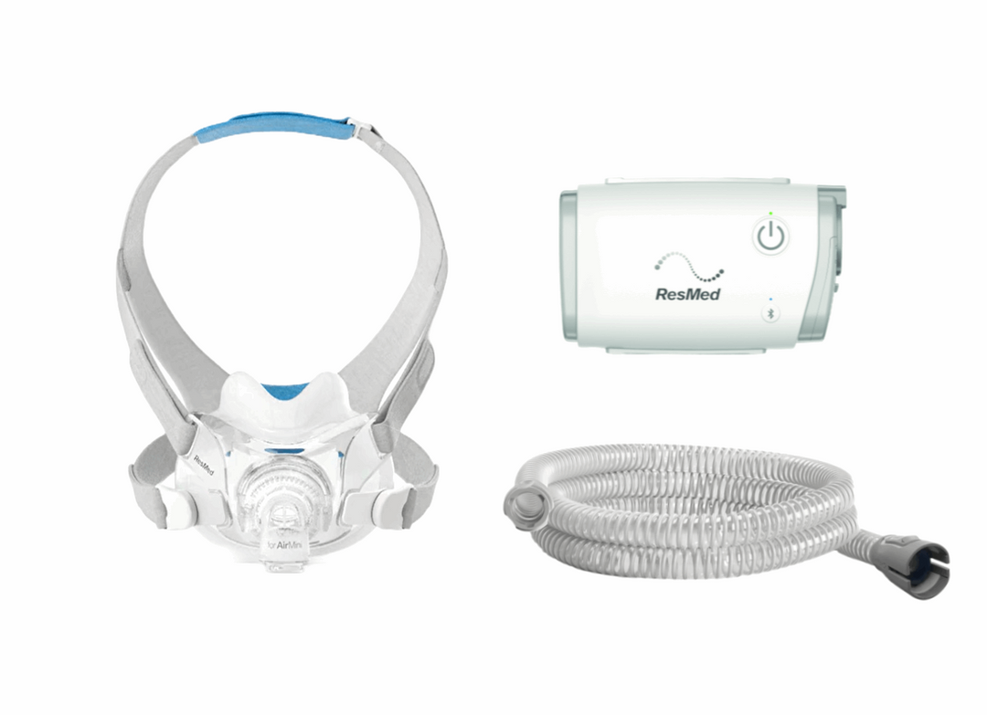 ResMed AirMini™Travel CPAP with F30 Mask & Setup Pack – Air Voel